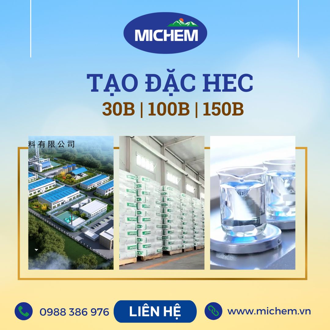 Michem Việt Nam - nhà phân phối độc quyền chất làm đặc Hec - Mizuda